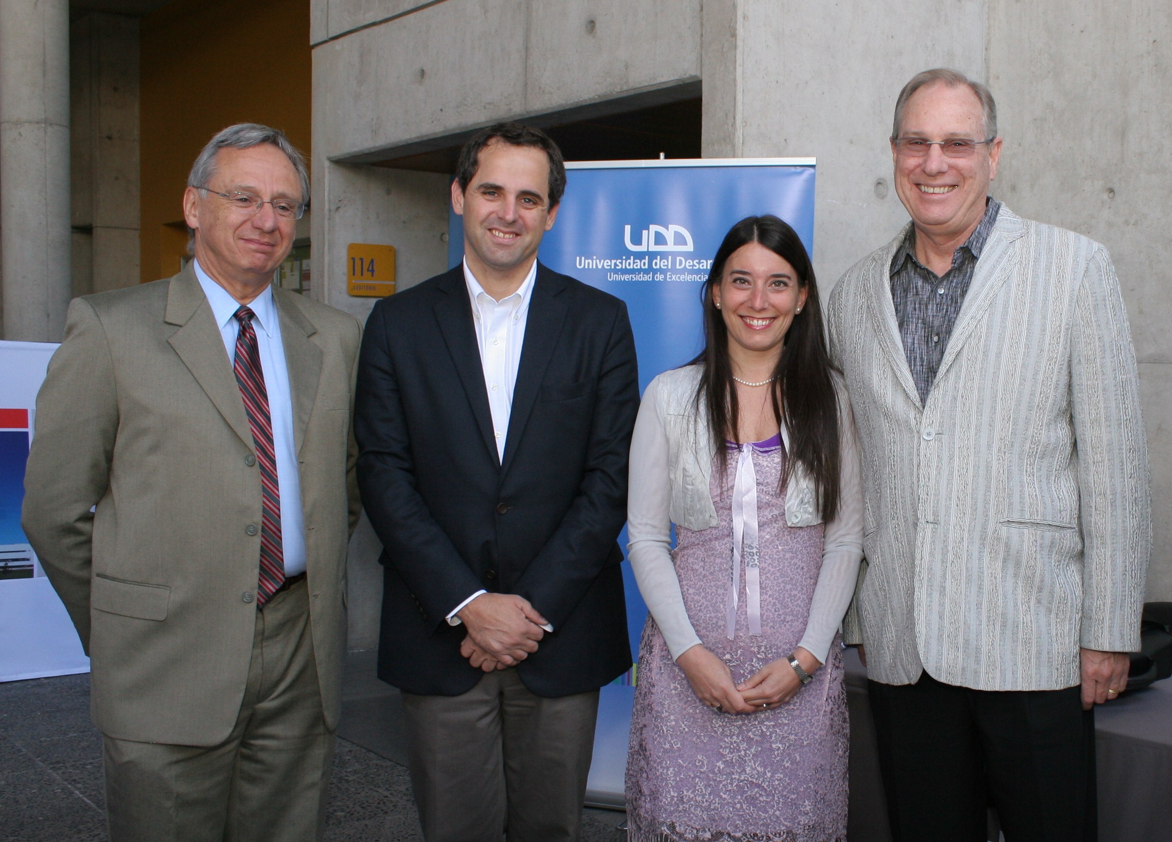 Exitosa conferencia de Darrel Rhea - Universidad del Desarrollo