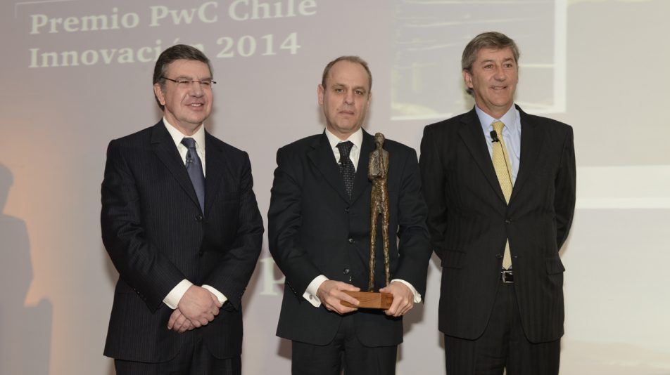 Grupo CAP recibió premio “PwC chile innovación 2014” apoyado por la UDD/UDD