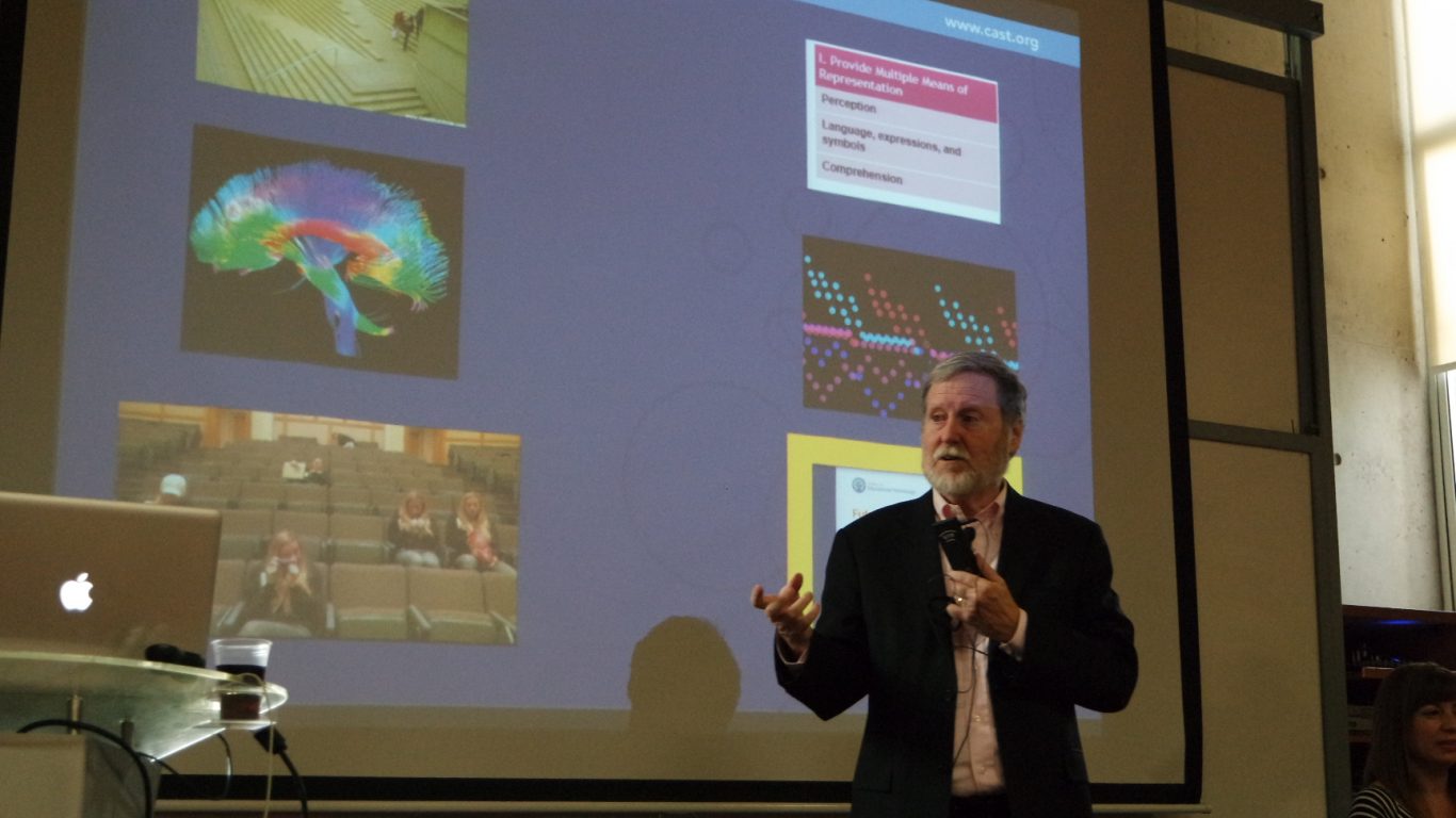 Dr. David Rose dictó charla sobre Diseño Universal para el Aprendizaje ...