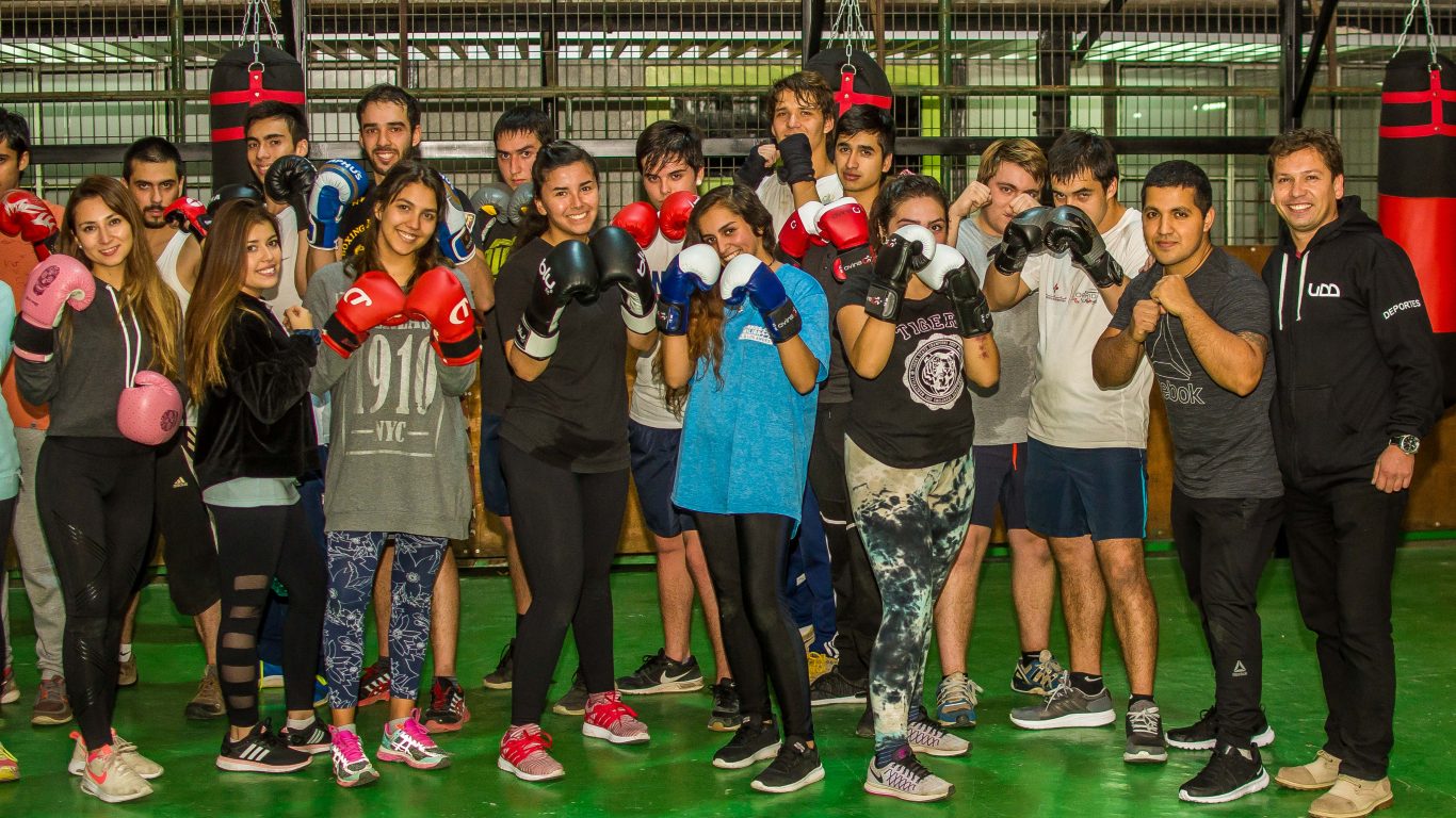 Gran inicio del Taller de Boxeo - Universidad del Desarrollo
