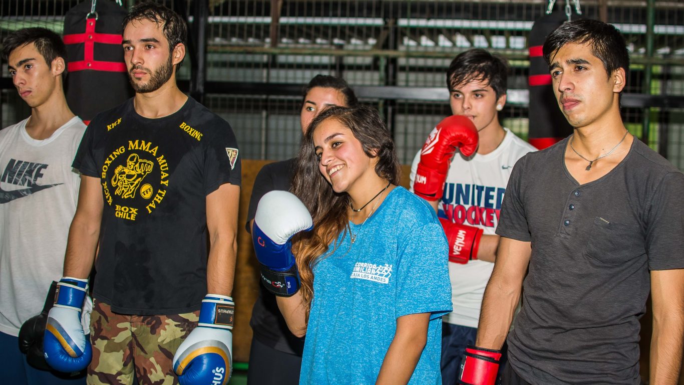 Gran inicio del Taller de Boxeo - Universidad del Desarrollo