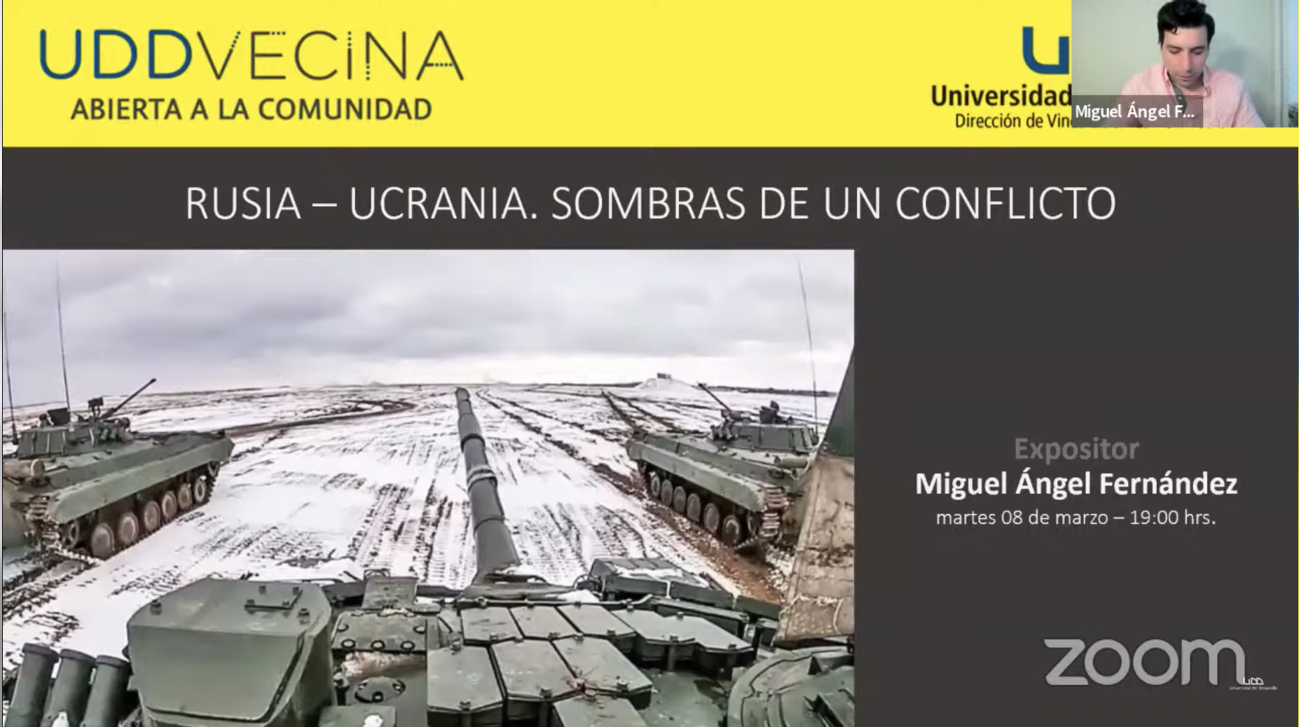 UDD Vecina inició sus actividades del primer semestre con charla sobre ... UDD Vecina inició sus actividades del primer semestre con charla sobre ...